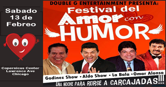 El Festival del Amor con Humor - Chicago - Copernicus Center
