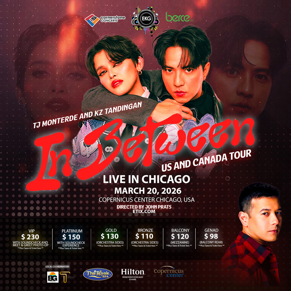 TJ Monterde and KZ Tandingan: “In Between” Concert Live in Chicago ...